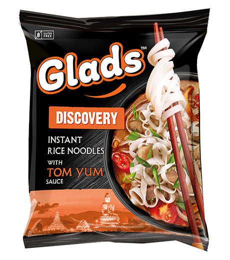 Makaronai Glads: Glads WOK makaronai su «Chicken teriyaki» padažu